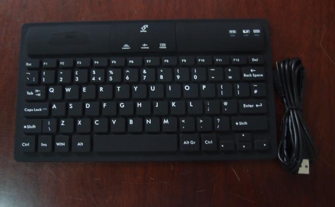 Portable Steel Mechanical Keyboard , 77 Keys Compact Wireless Keyboard