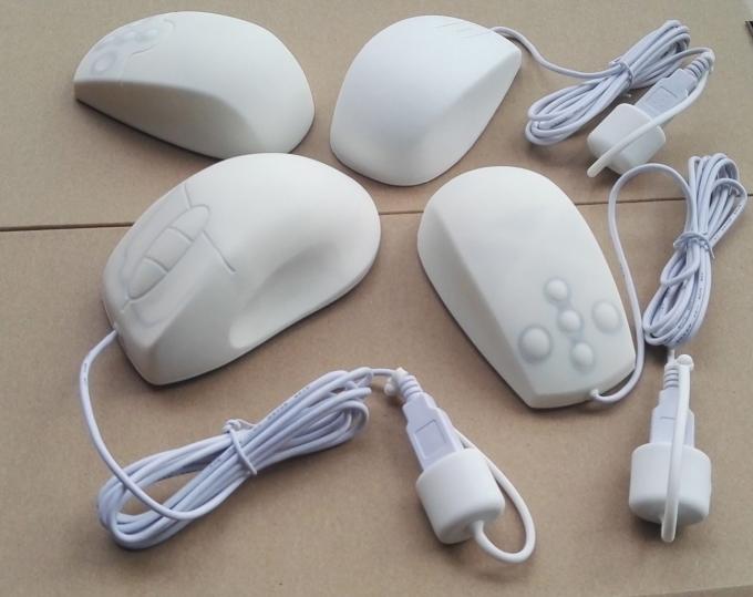 IP65 Wireless Industrial / Medical Computer Mouse 100 % Antibacterial ...