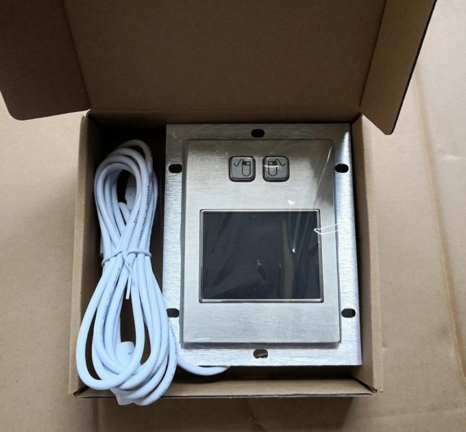 Waterproof Desk Top Touchpad Pointing Device With Long Key Stroke Buttons