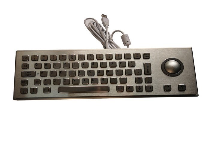Outdoor Explosion Proof All In One Keyboard , Silver Wired Keyboard ...